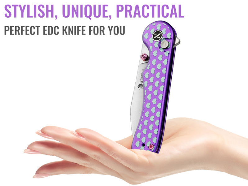 Pretty but Lethal – Meet the NedFoss SWEETHEART Violet Knife – NedFoss ...