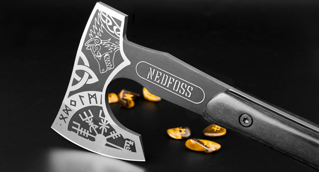 Berserker Tomahawk,Full Viking Axe Nordic Valhalla Vikings Bearded Axe ...